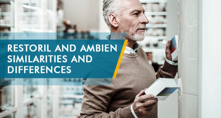 Restoril vs Ambien. Differentiate the two Sedatives