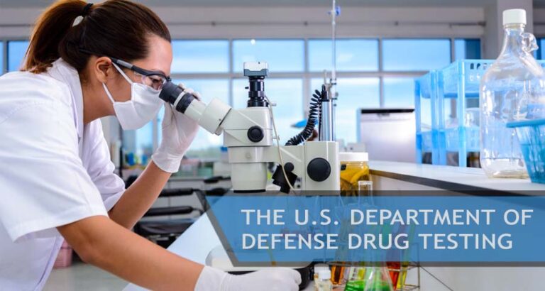 Military Drug Test: DOD Drug Testing Program for US Army Employees