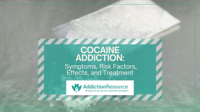 Cocaine Addiction: Symptoms, Risk Factors, Effects, and Treatment ...