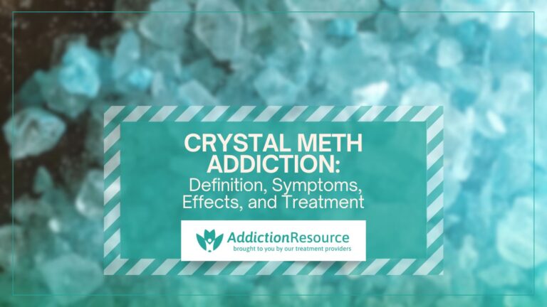 Crystal Meth Addiction: Definition, Symptoms, Effects, and Treatment ...