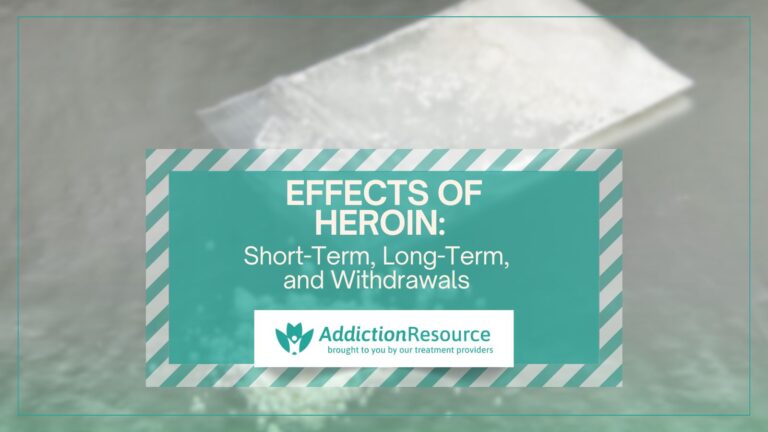 Heroin Effects: Short And Long-Term Consequences of Smack Use