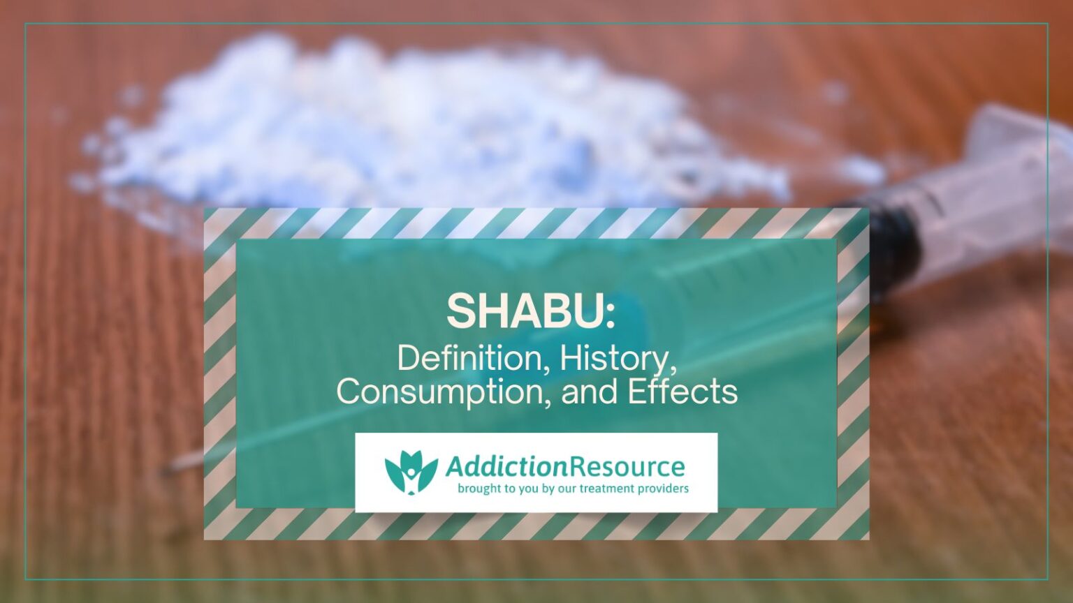 The Deadly Grip of Crystal Meth, AKA “Shabu”