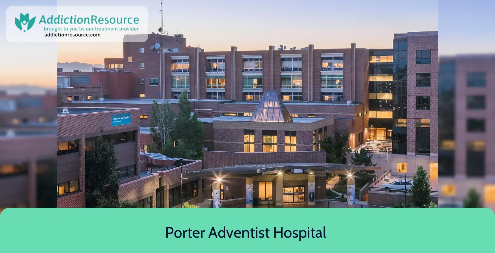 Porter Adventist Hospital - Inpatient Psychiatry Unit - Denver ...
