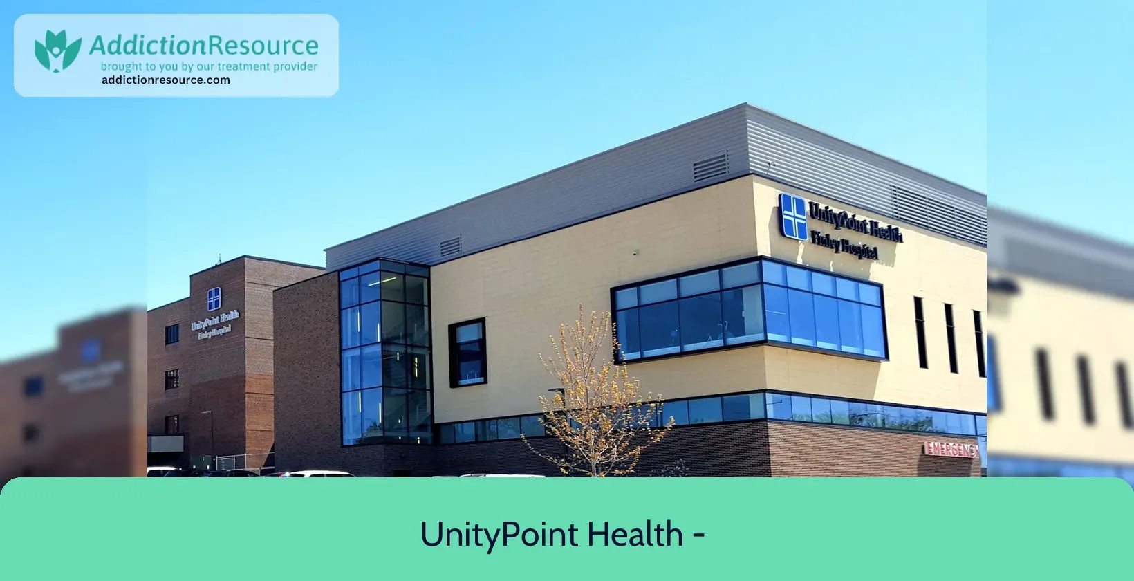 UnityPoint Health – Finley Hospital – Dubuque, Iowa - Addiction Resource