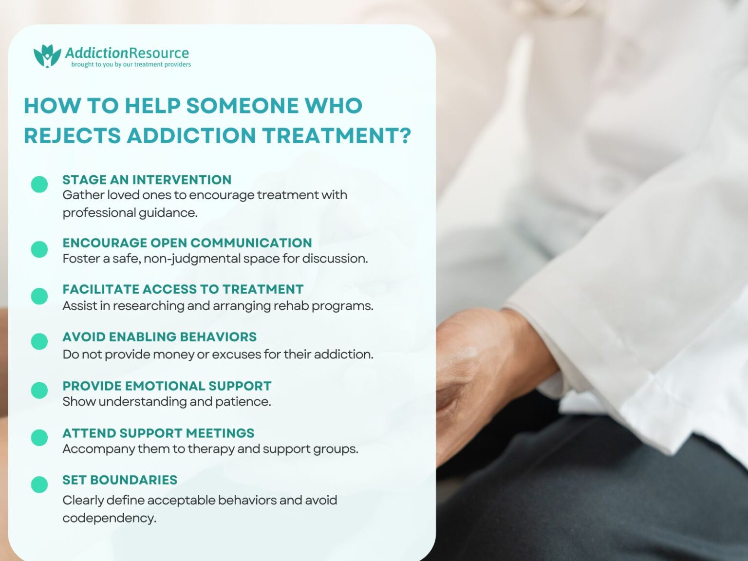 How to help Someone with a Drug Addiction